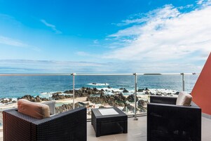 Quarto casal, vista para o mar | Vista para praia/oceano