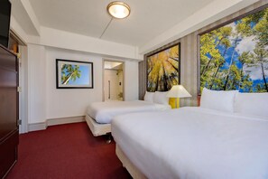 Suite Deluxe, 2 camas de casal, fumadores | Cortinas/cortinados opacos, ferro/tábua de engomar, Wi-fi grátis