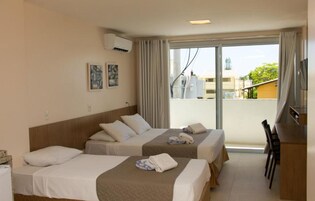 Residencial Stúdio 1 | Cofres nos quartos, cortinas blackout, berços grátis