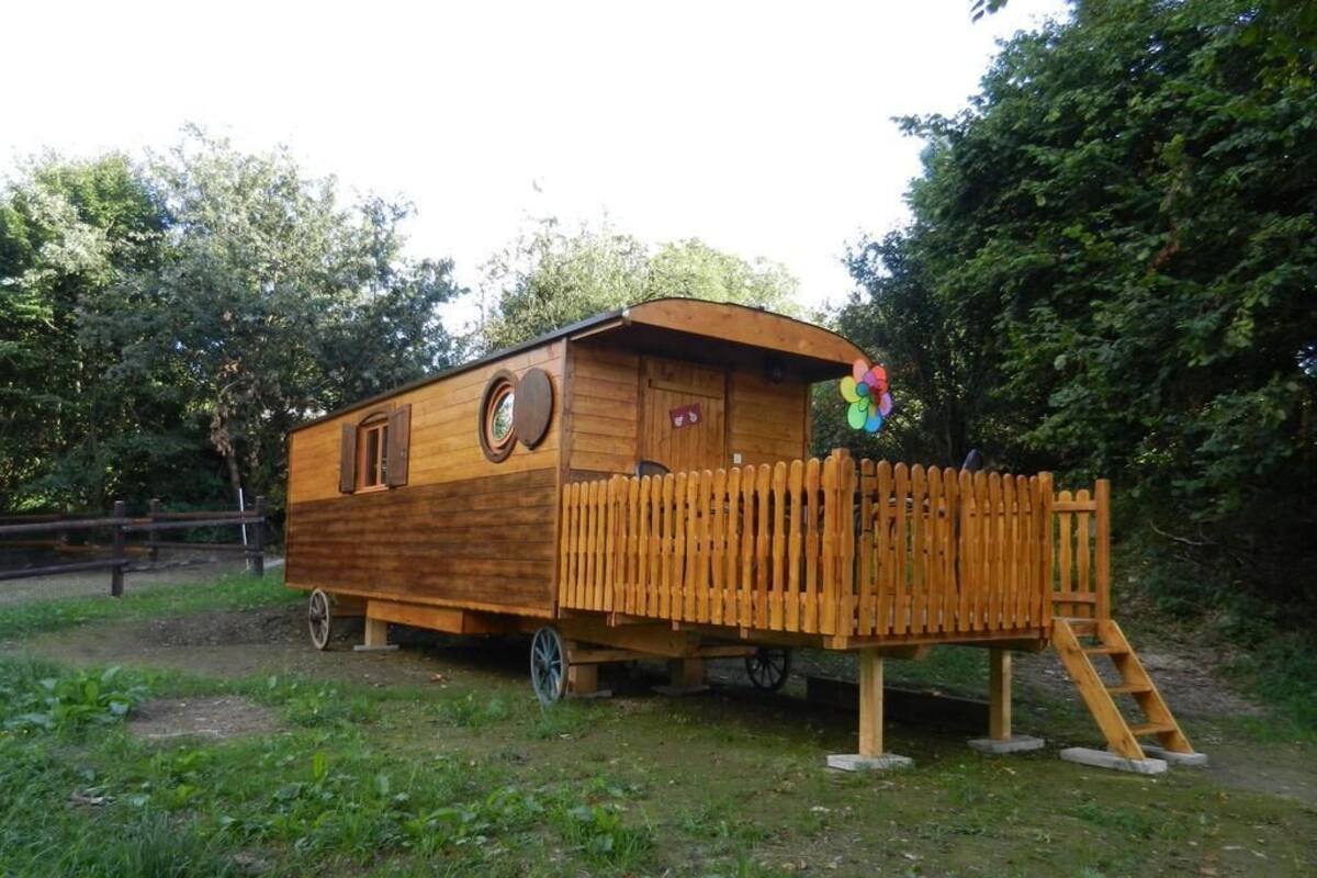 Casa Móvel, casa de banho anexa, vista para o jardim (Les Coccinelles) | Exterior