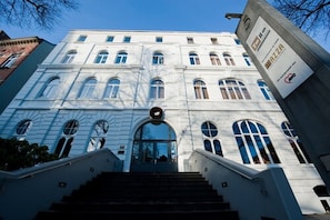 Entrada do alojamento