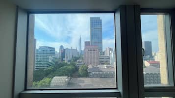 Vista para a cidade desde o alojamento
