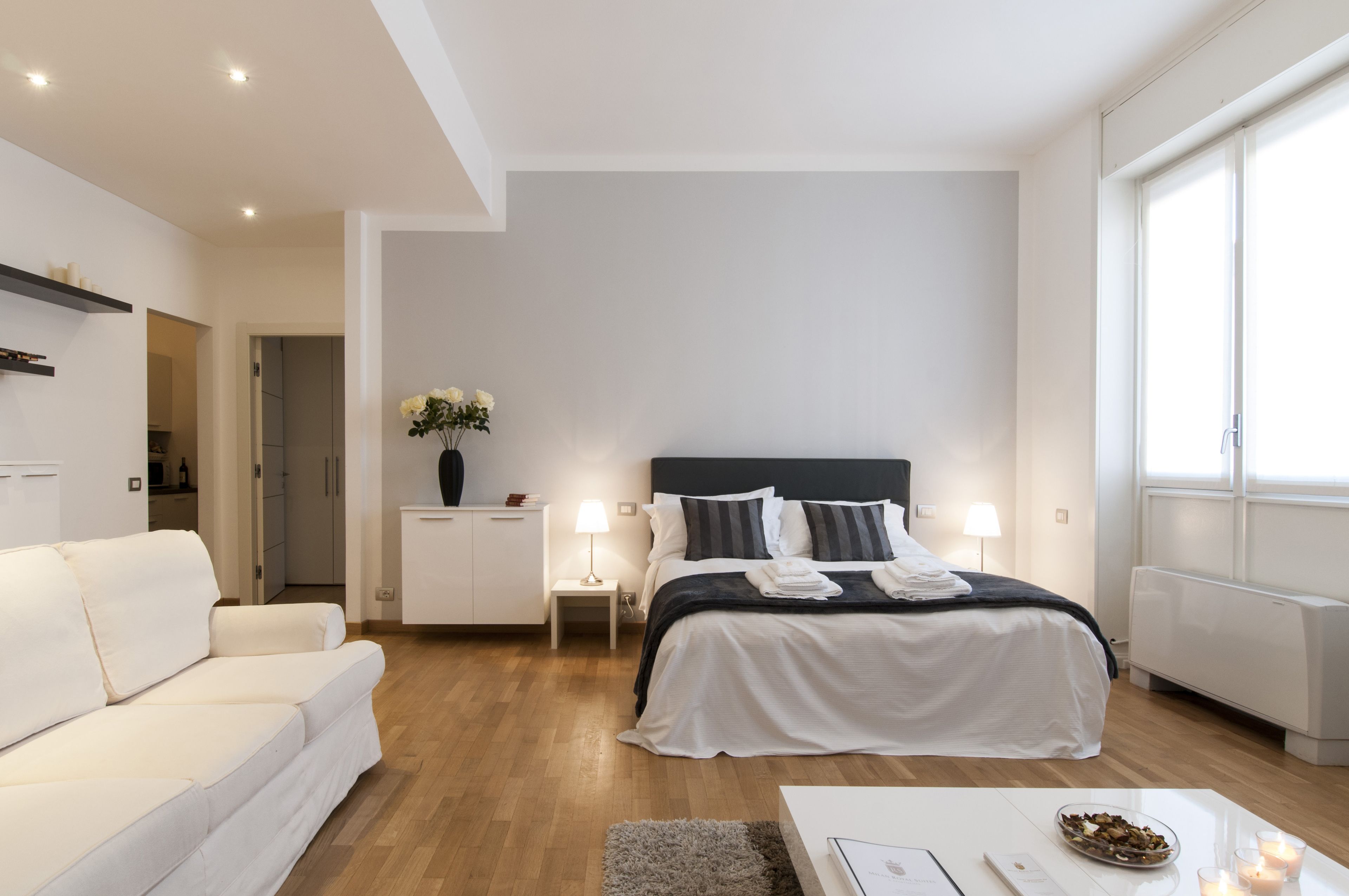 SUITE PUCCINI 1-3 | Roupa de alta qualidade, edredões de penas, minibar, cofre no quarto 