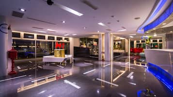 Sala de estar do lobby