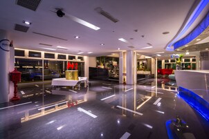 Sala de estar do lobby
