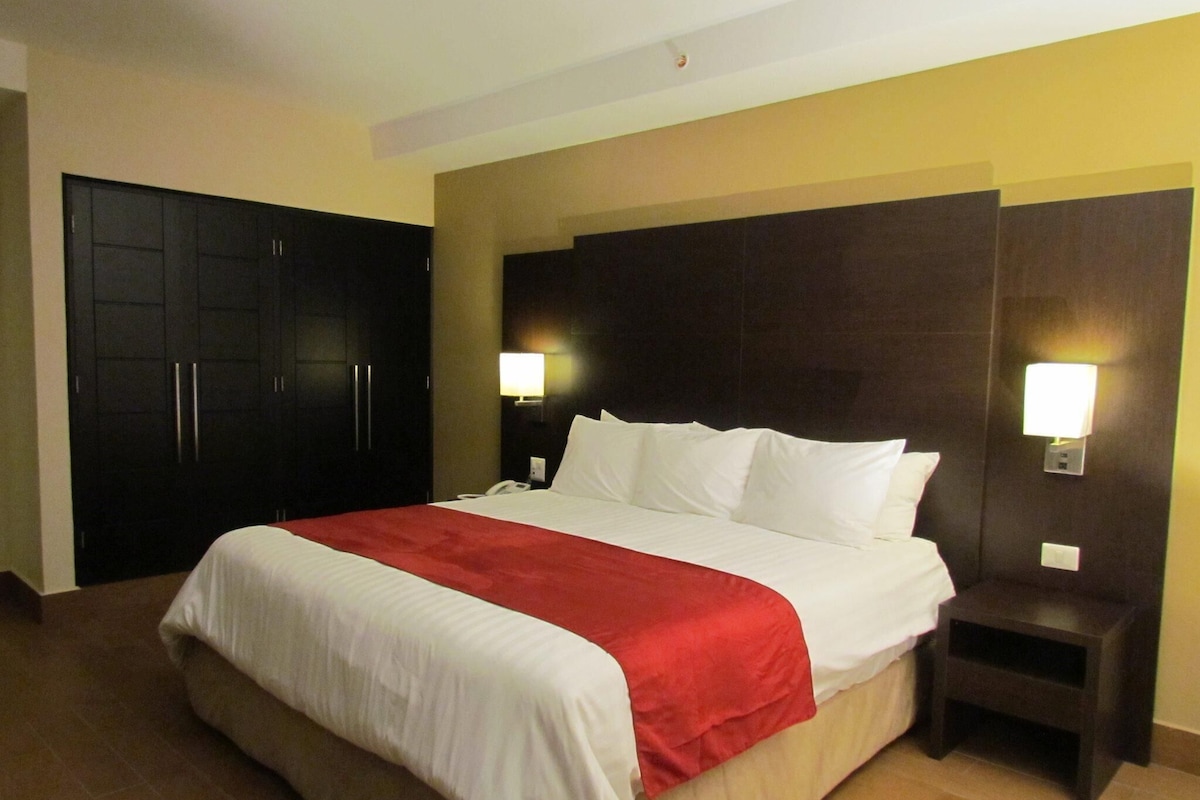 Roupas de cama premium, edredons de pluma, camas com colchões pillow-top