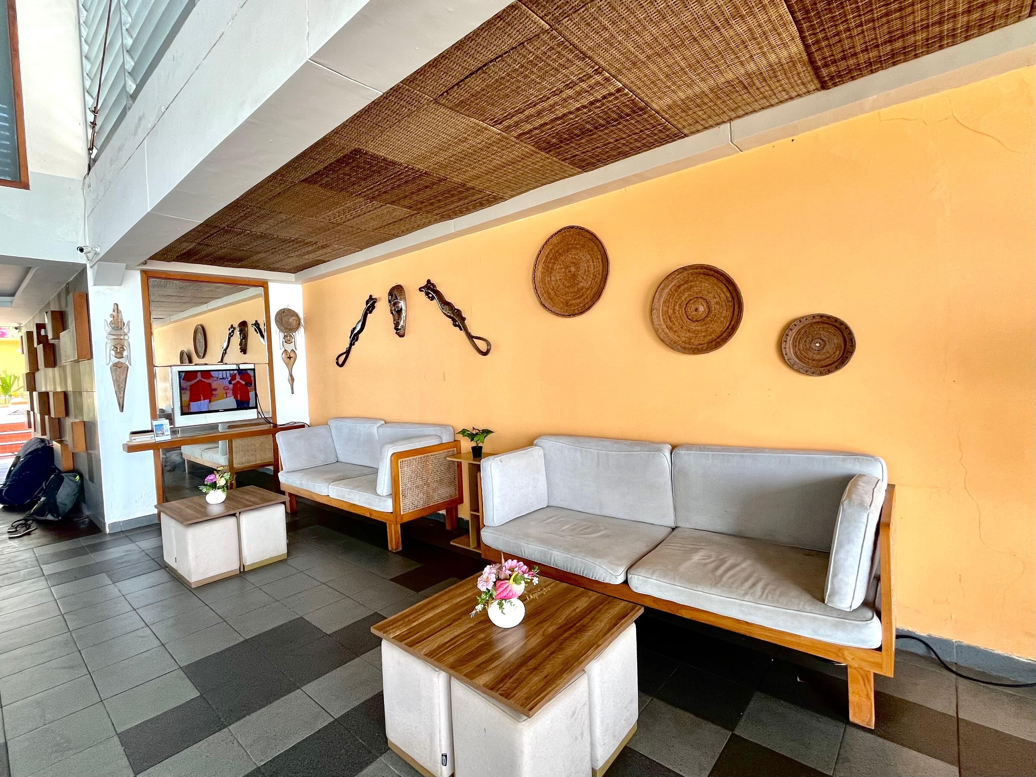 Sala de estar do lobby