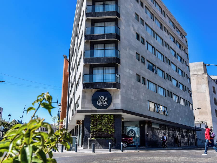 Fachada da propriedade