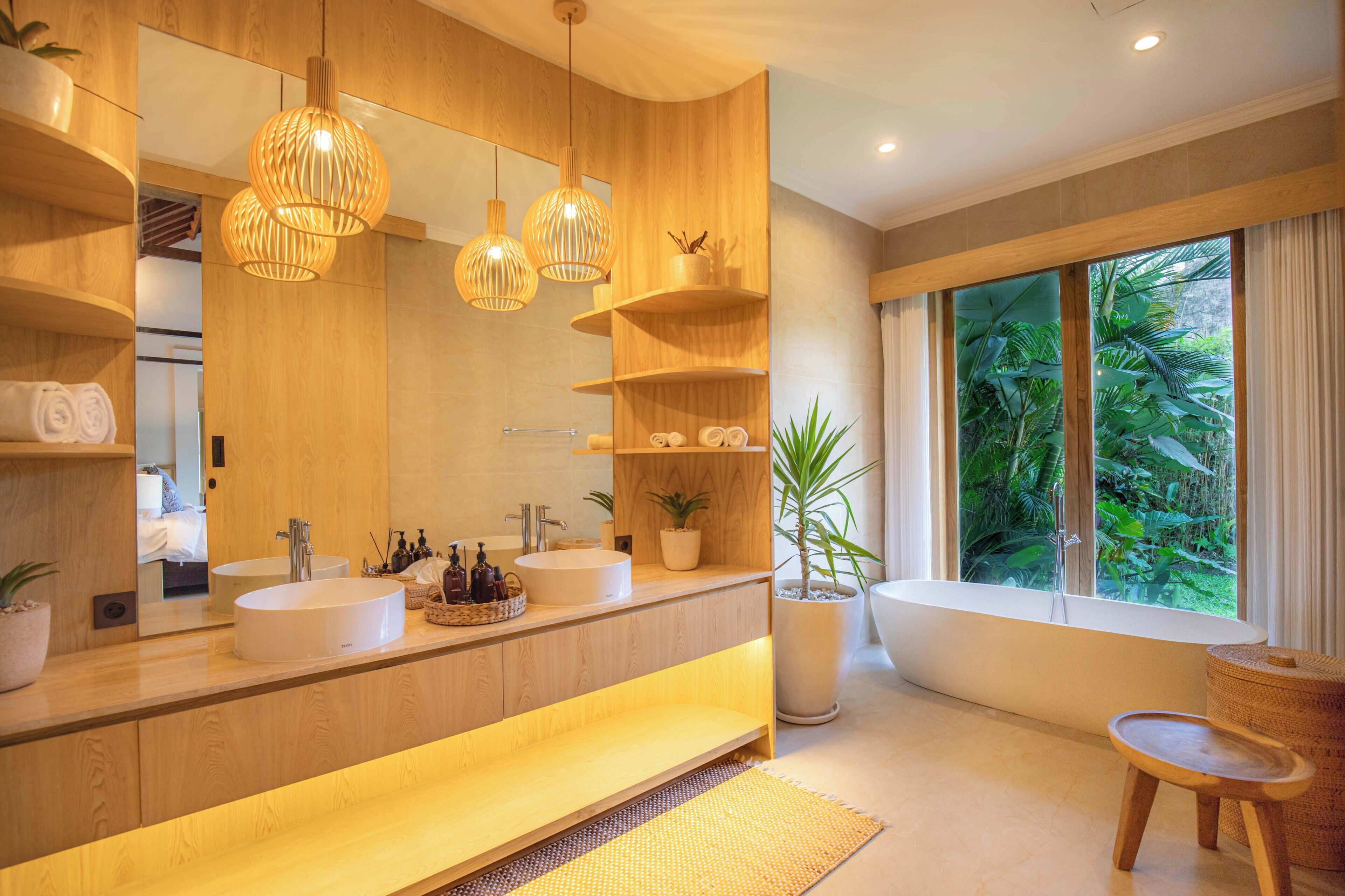 Private Pool Sanctuary Villa with Free Benefit | Lavatório na casa de banho