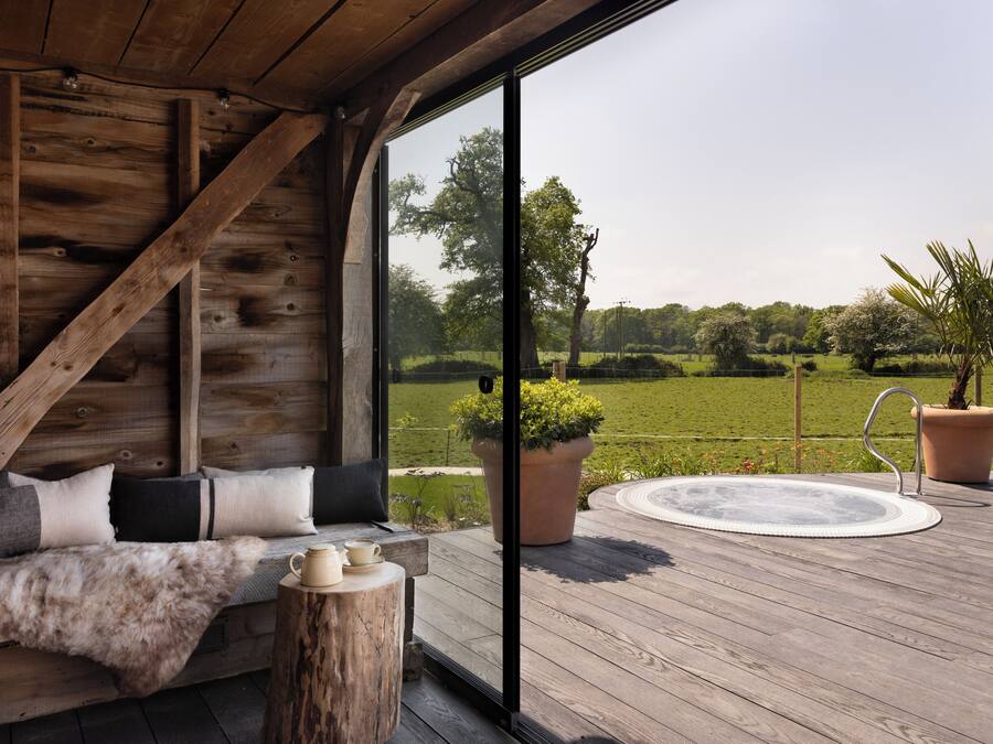 Banheira de hidromassagem exterior