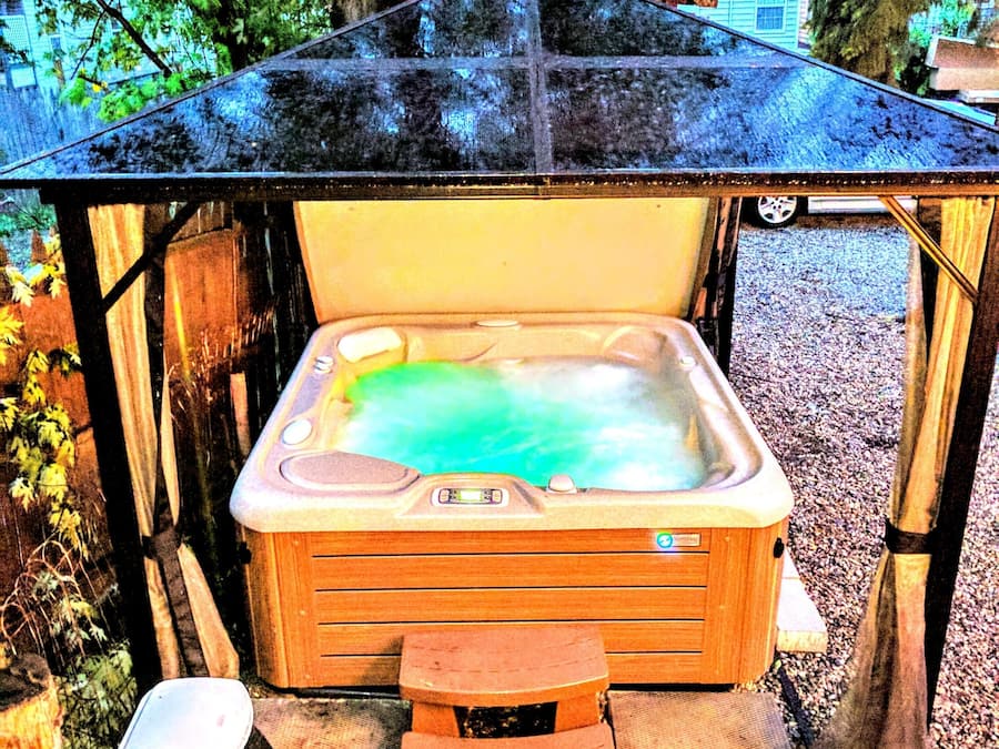 Banheira de hidromassagem exterior
