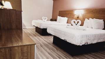 Cofres nos quartos, individualmente decorados