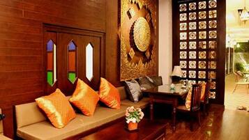 Sala de estar do lobby