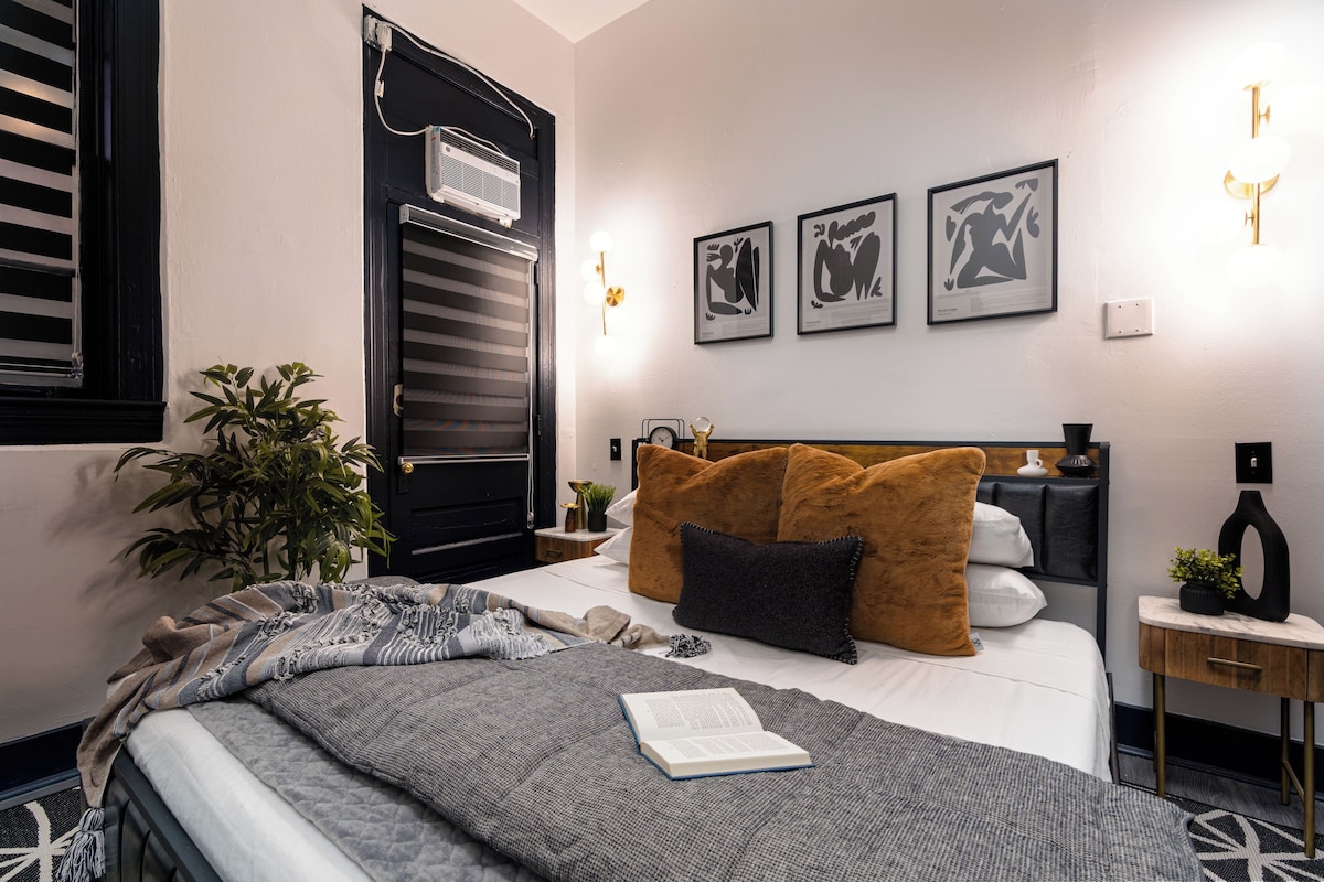 Apartamento, 2 quartos, pátio, vista para o pátio | Roupa de alta qualidade, camas de colchão viscoelástico 