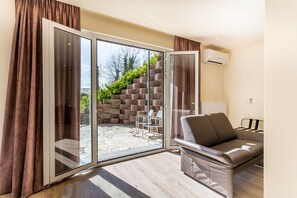 Quarto família, acessível | Vista da sacada