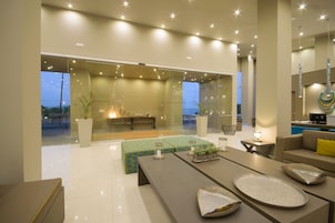 Sala de estar do lobby