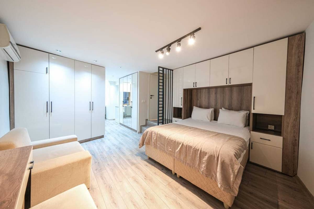 Suite Familiar | 1 quarto, lençóis de algodão egípcio, roupa de alta qualidade