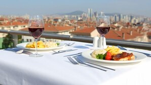 Terraço no piso superior