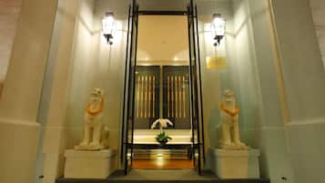 Entrada do alojamento