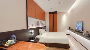Quarto Duplo Deluxe, sem janelas | 1 quarto, cofre no quarto, quartos insonorizados
