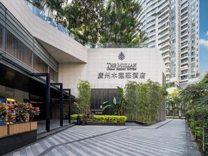 Entrada do alojamento