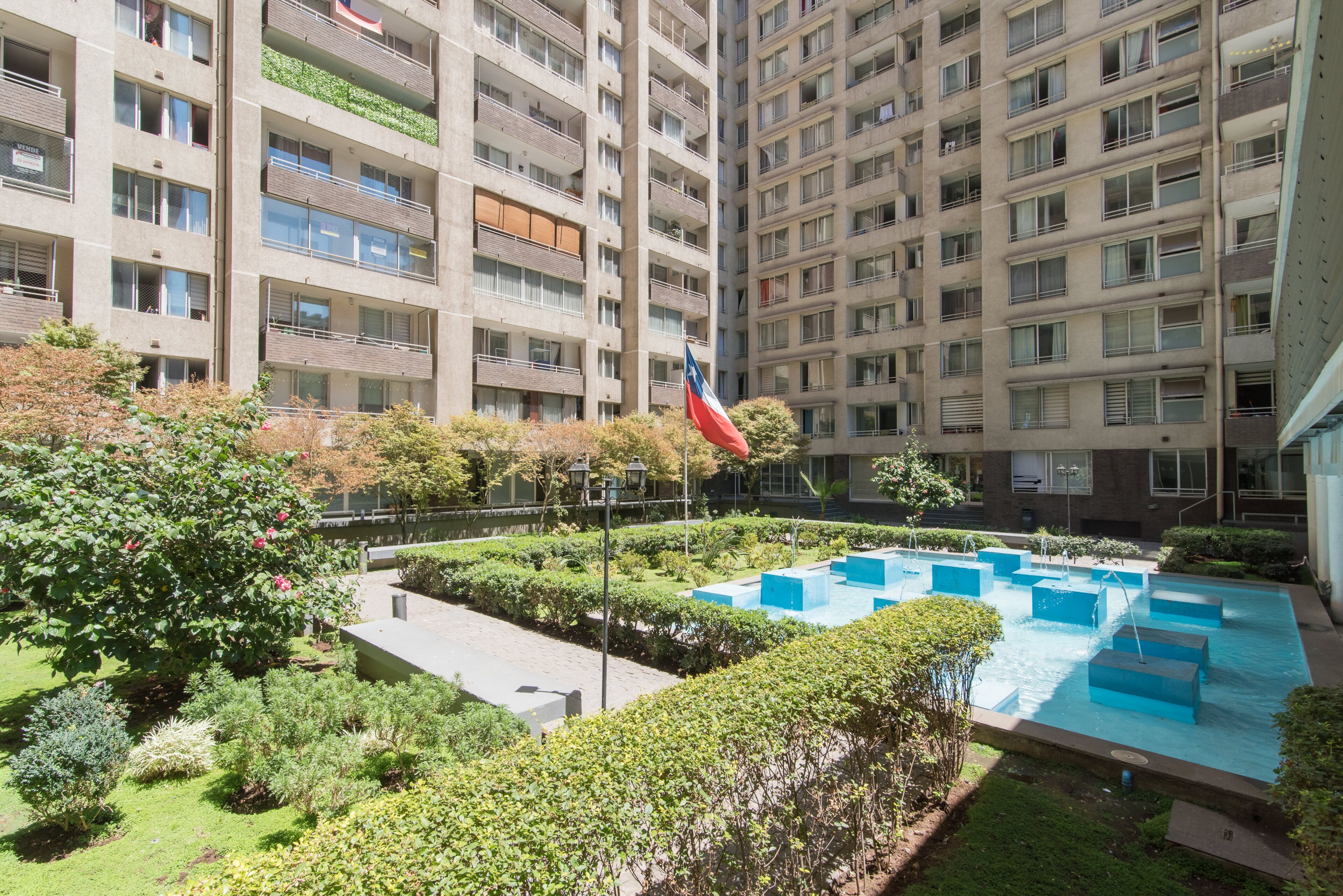 Vista para o jardim