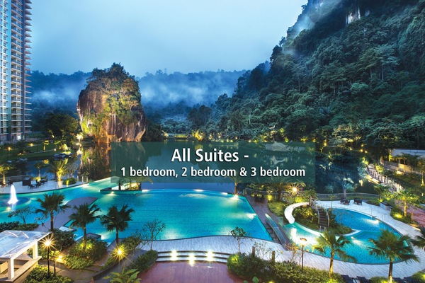 Fachada do alojamento (tarde/noite)