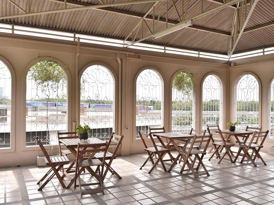 Terraço na cobertura