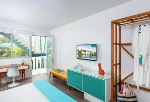 Quarto Standard, 1 cama king-size | Vista para o jardim