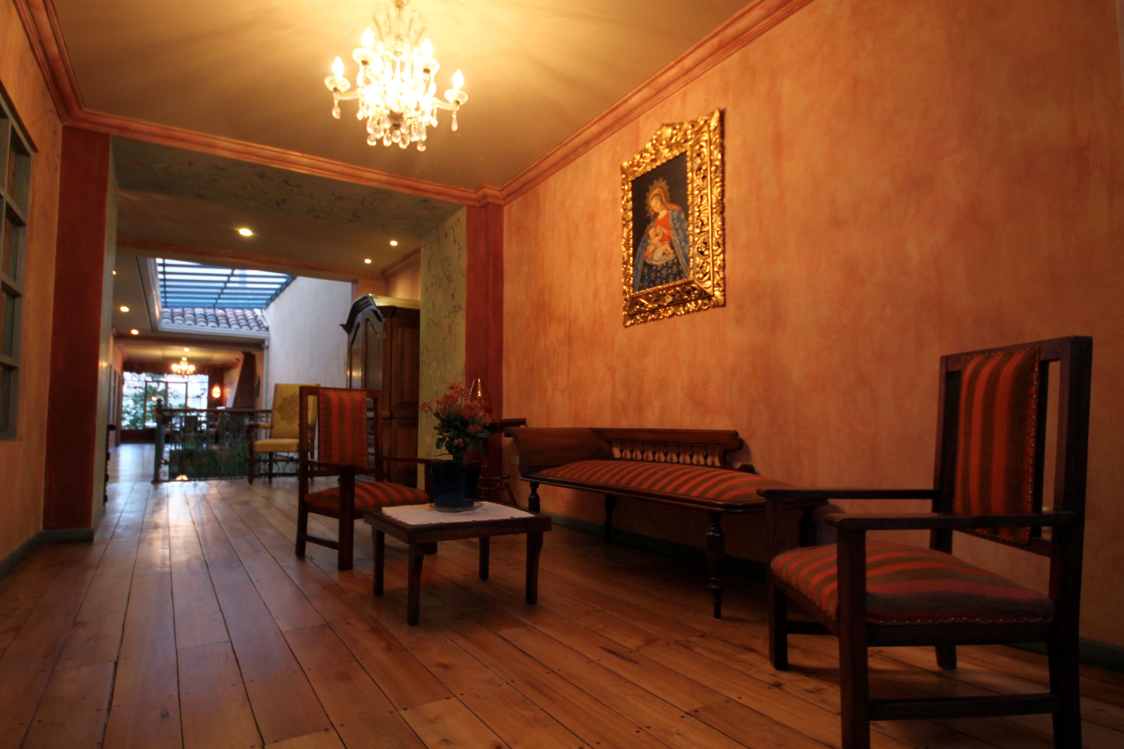 Sala de estar do lobby