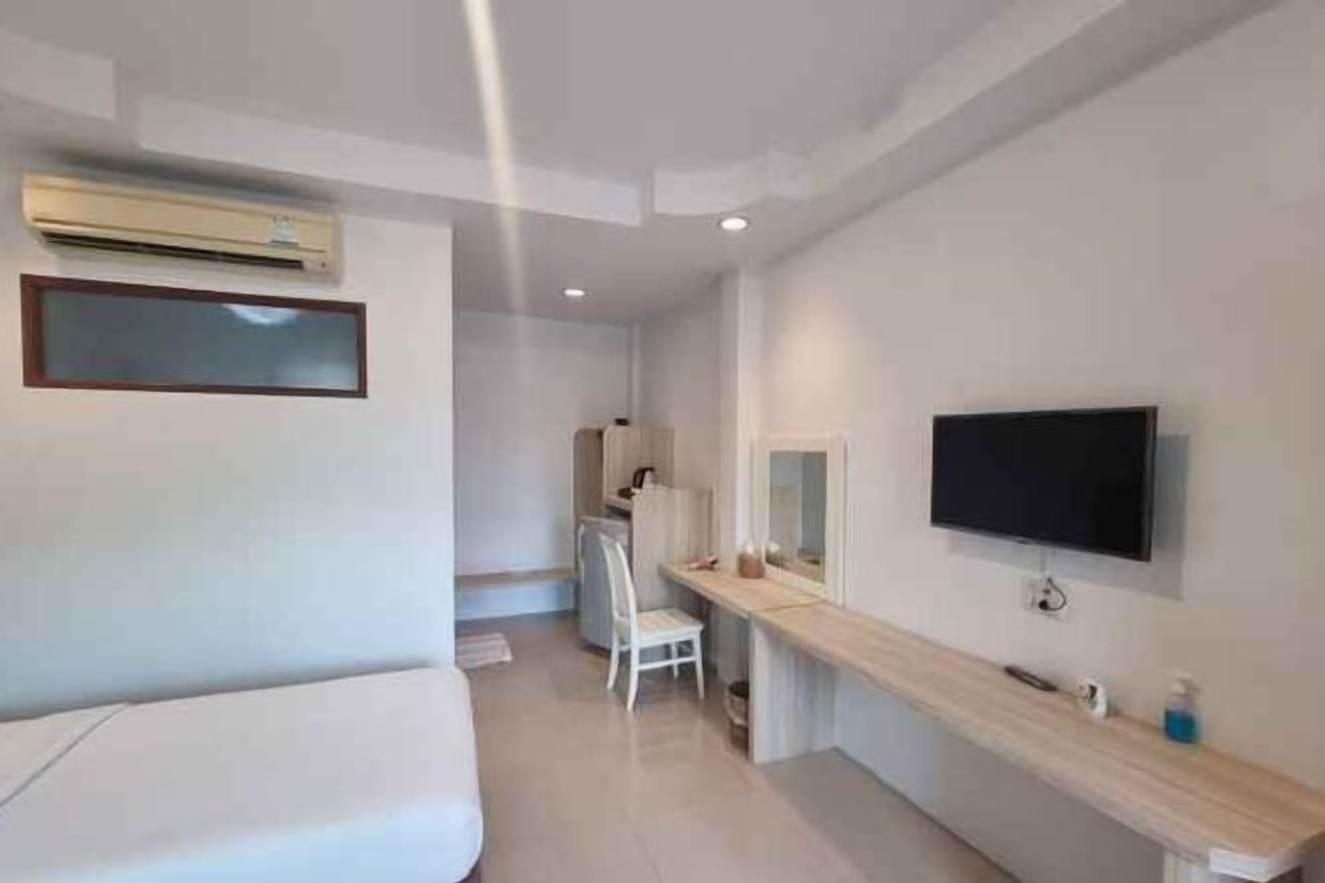 Cofres nos quartos, cortinas blackout