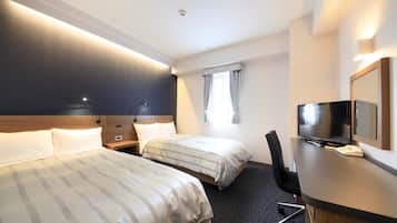 Quarto Twin | Secretária, Wi-fi grátis