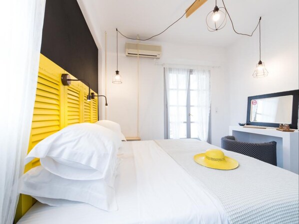 Quarto casal standard (Yellow) | Roupas de cama antialérgicas, individualmente decorados