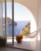 Quarto Duplo Superior, vista para o mar | Vista do quarto