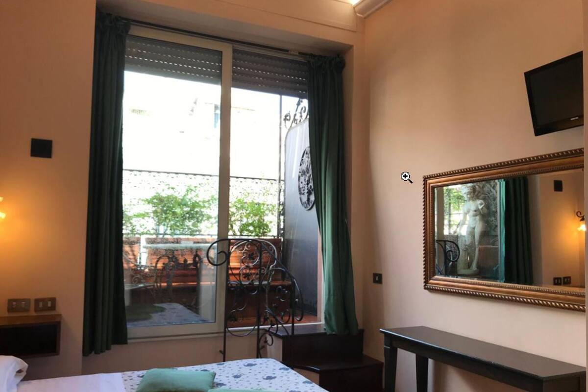 Quarto Duplo, varanda | Cofre no quarto, quartos insonorizados, Wi-fi grátis 