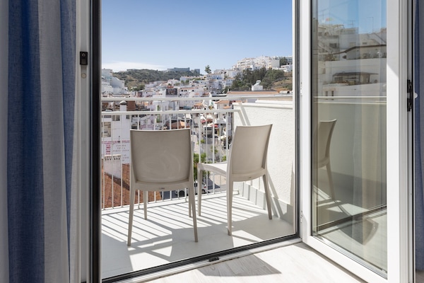 Quarto Duplo ou Twin, varanda | Roupa de alta qualidade, cofre no quarto, quartos insonorizados