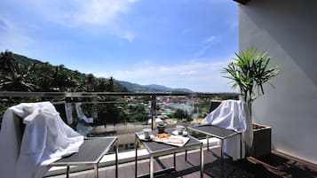 Quarto luxo | Terraço/pátio