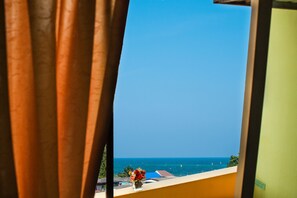 Quarto Twin Superior, varanda | Vista do alojamento