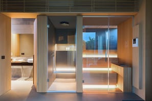 Suite monolocale Romantica - Spa Suite con sauna e hammam | Minibar, cofre no quarto, secretária, quartos insonorizados 