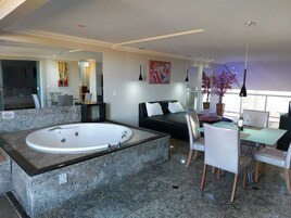 Quarto presidencial | Vista do quarto