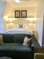 Quarto luxo, 1 cama Queen, vista para o parque | Roupas de cama premium, edredons de pluma