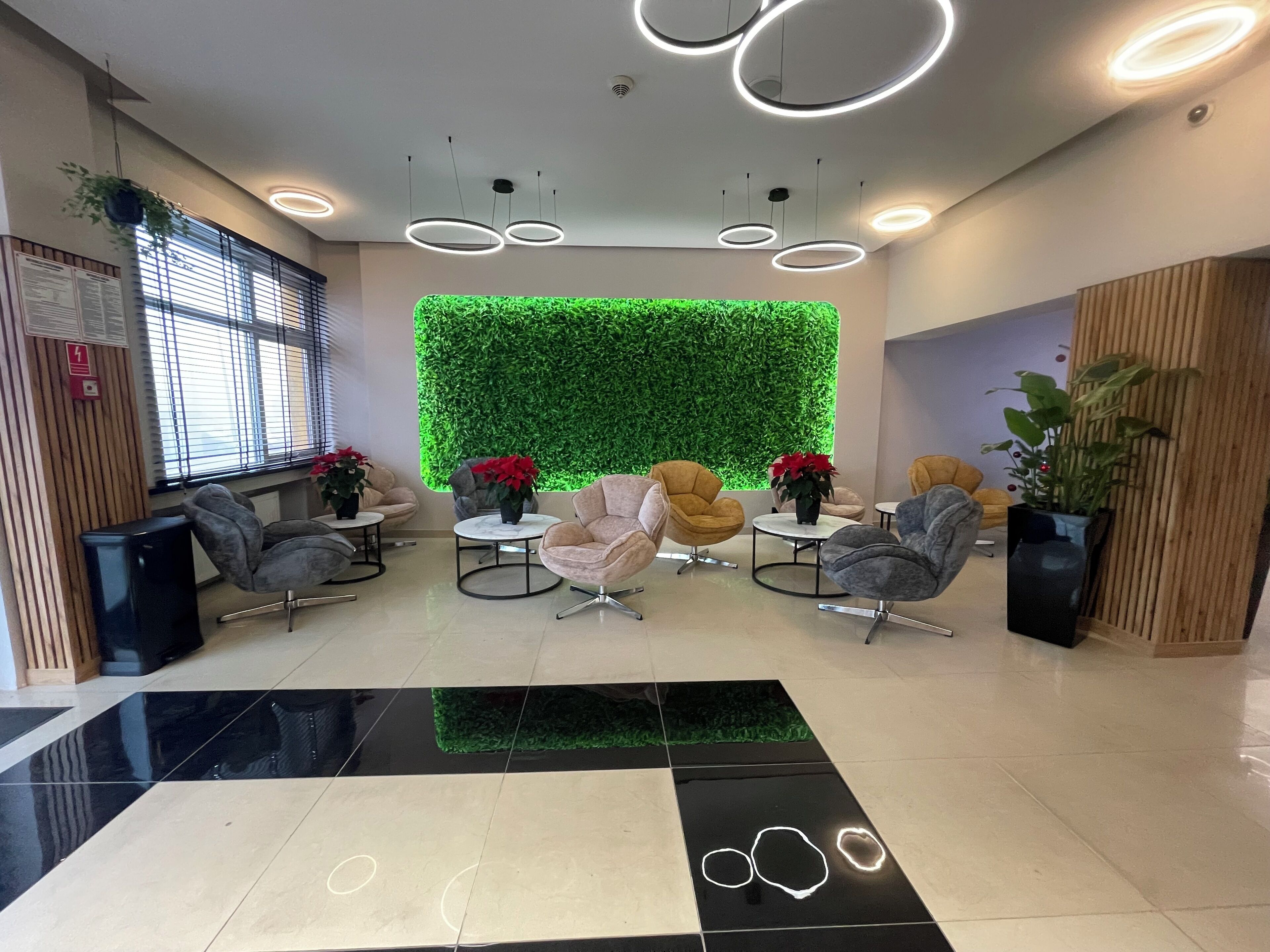 Sala de estar do lobby