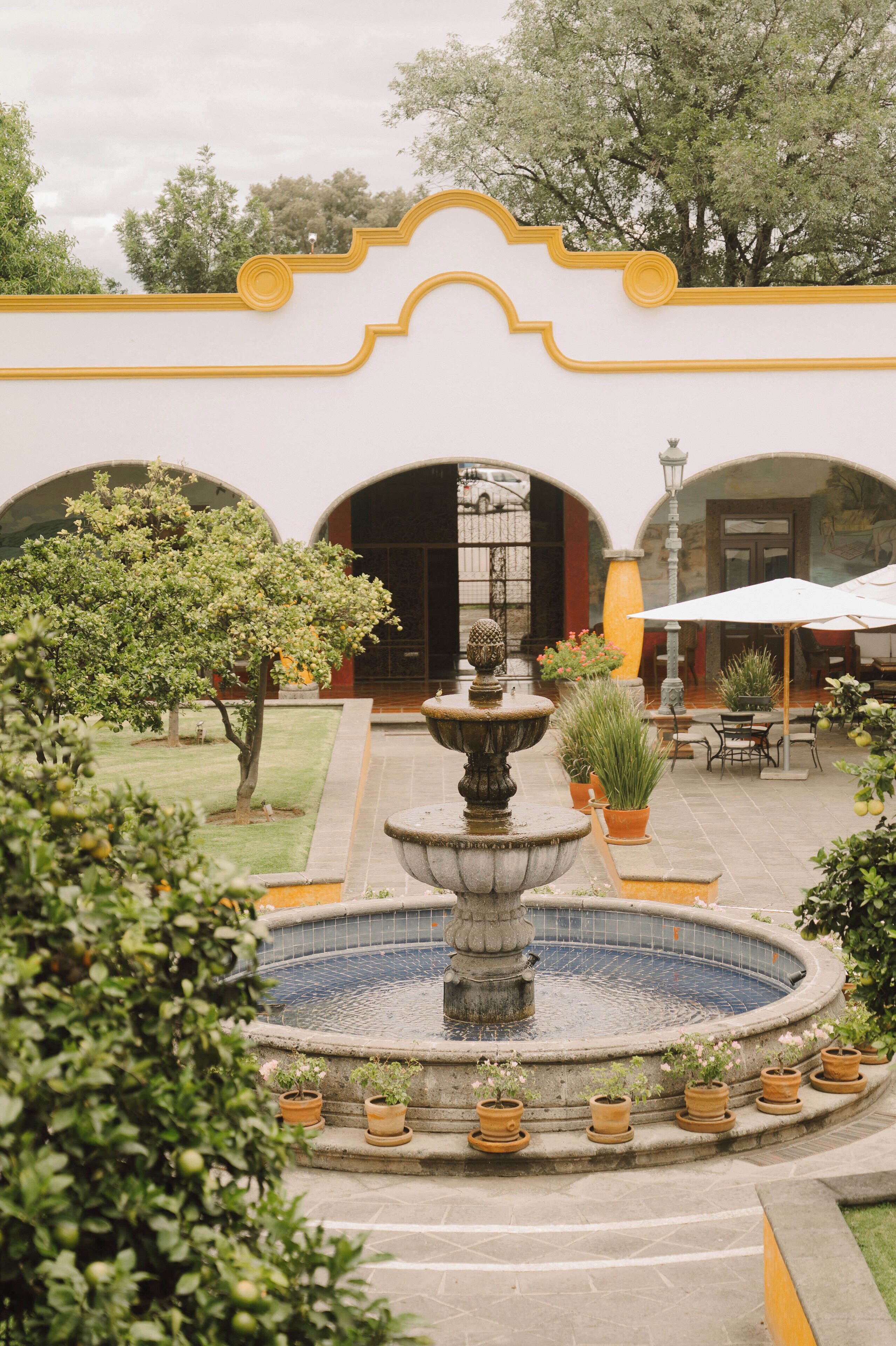 Fachada da propriedade