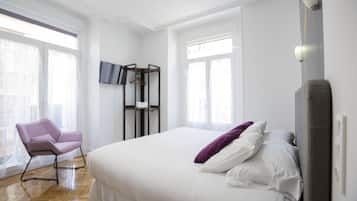 Quarto casal superior, 1 cama de casal ou 2 camas de solteiro | Edredons de pluma, cofres nos quartos, individualmente decorados