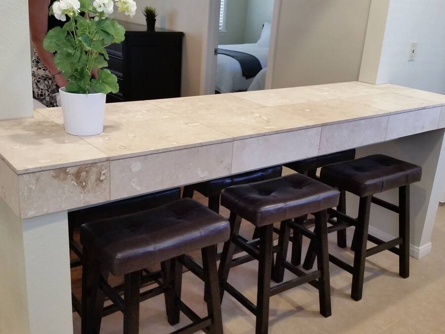 Opções para refeição no quarto