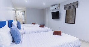 Quarto triplo | Wi-Fi de cortesia, roupa de cama