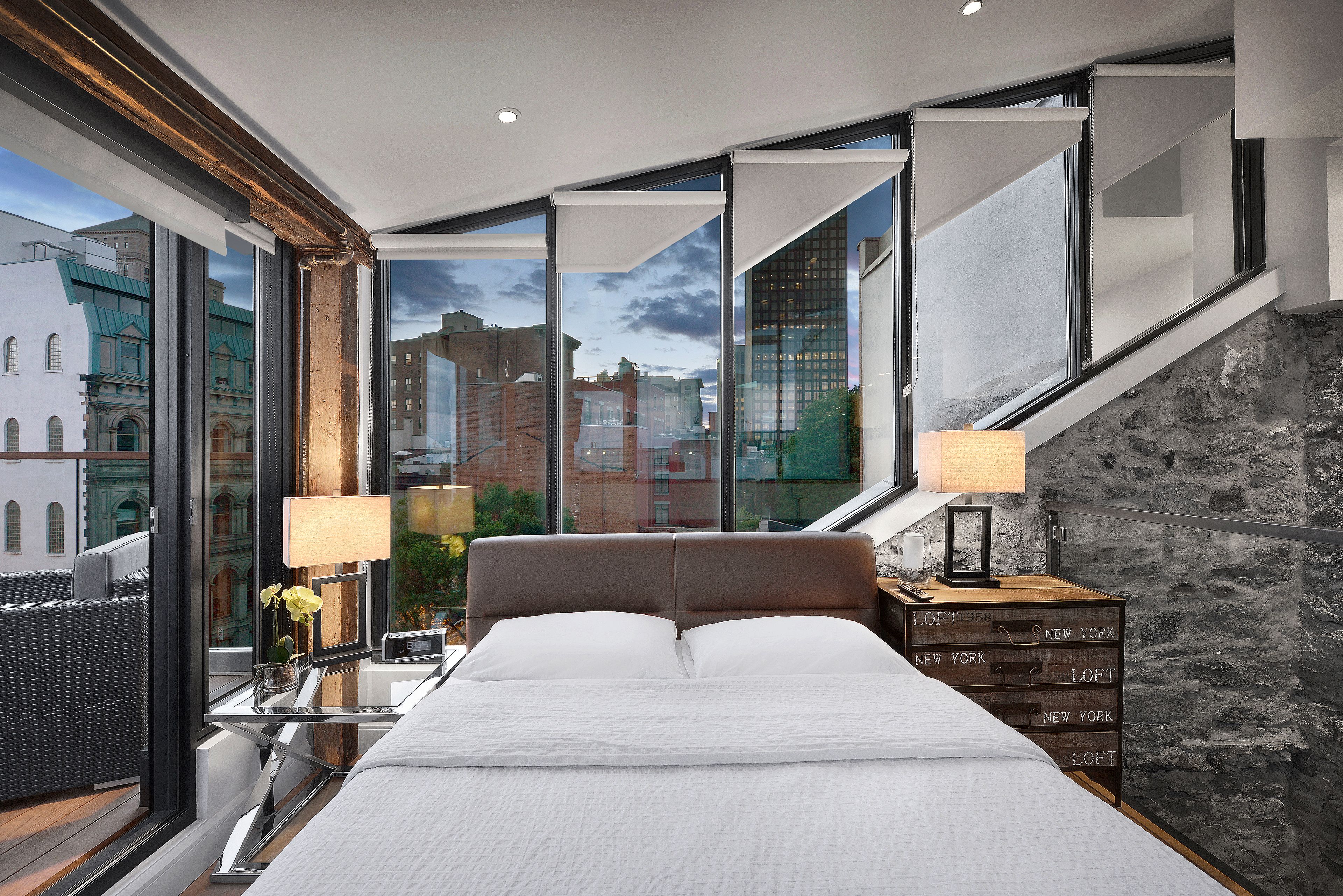 Penthouse de Luxo, 2 quartos | Roupa hipoalergénica, edredões de penas 