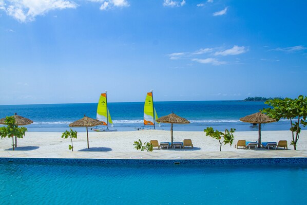 Suite Premier, em frente à praia | Vista para a praia ou o mar