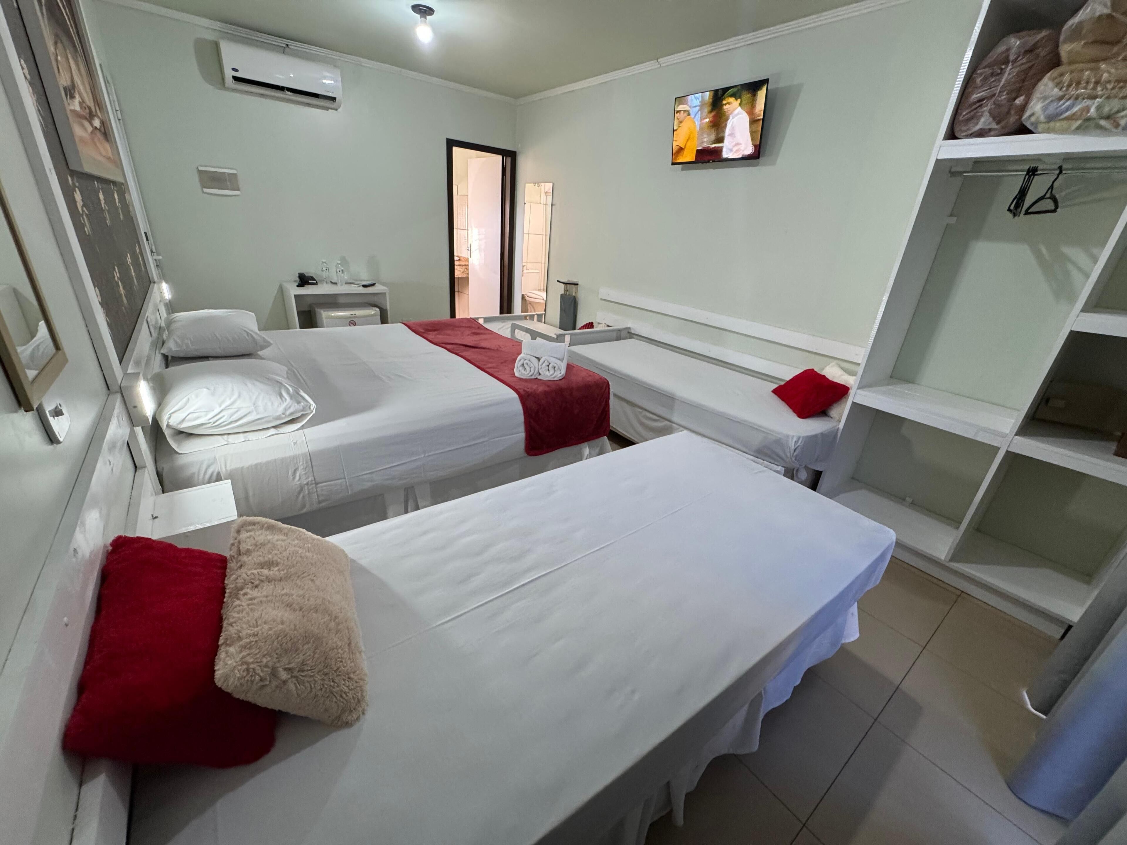 1 quarto, minibar, cofre no quarto, secretária 