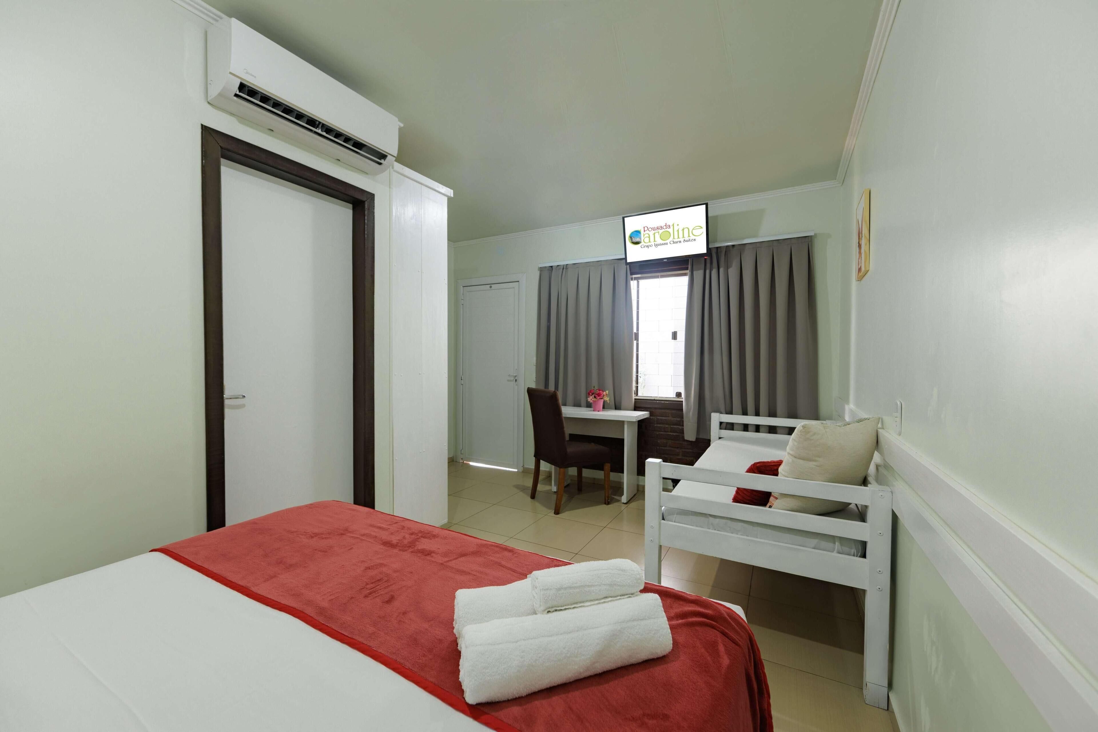 1 quarto, minibar, cofre no quarto, secretária 